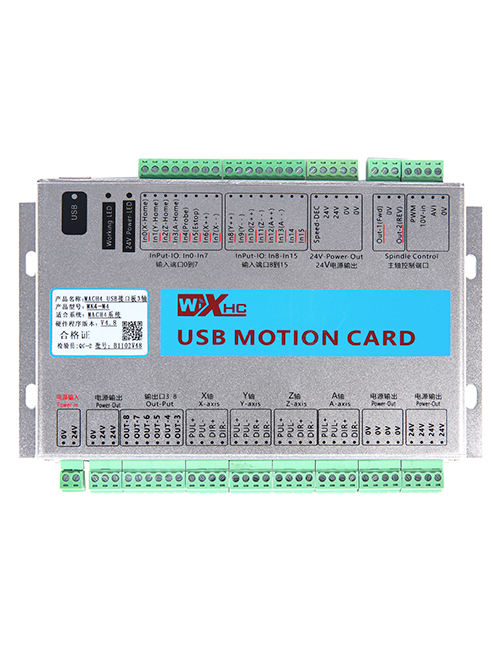 4 axis MACH4 USB CNC controller card – Wixhc Technology