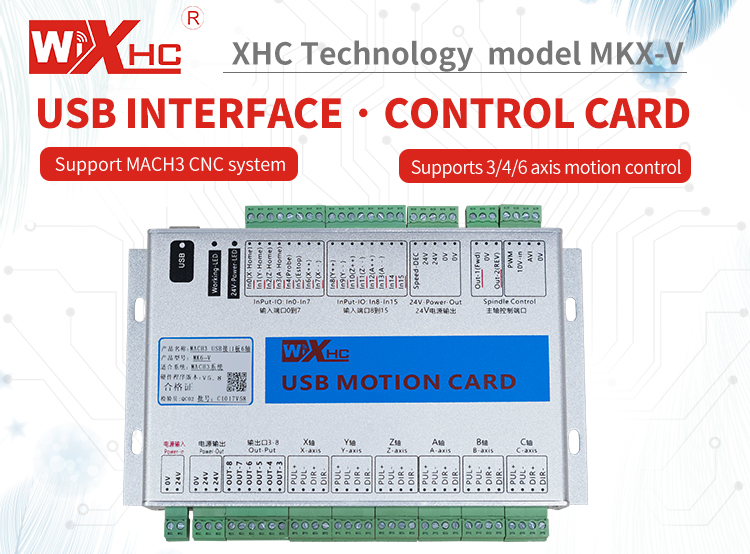 mach3 breakout board 3 axis stepper motor mach3 usb cnc controller card ...